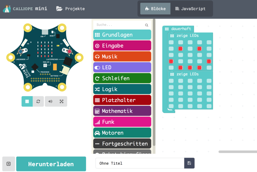 Calliope: Programmieren kinderleicht - VFEP-Newsblog
